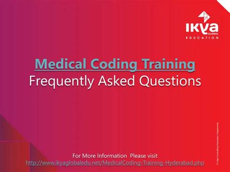 ppt medical coding training frequently asked questions powerpoint