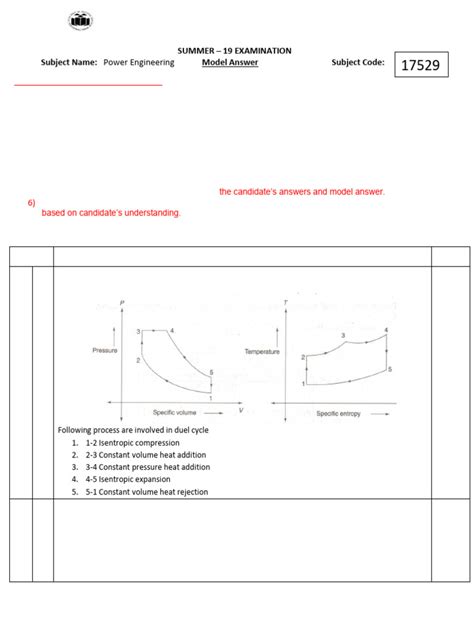 Model Answer Paper Summer 2019 Pdf Air Conditioning Engines
