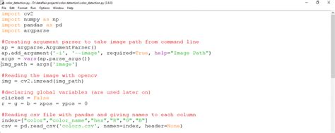 Project In Python Colour Detection Using Pandas And Opencv Dataflair