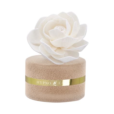 Diffusore Con Fiore Rosa Effetto Velluto Cofanetto Gift Sandalo Nobile Hypno Casa