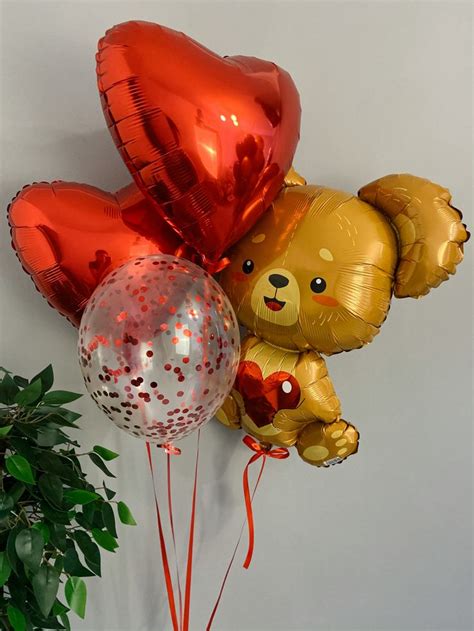 Шары на День Святого Валентина ️ Гелиевые шары Идеи украшения вечеринки День святого валентина