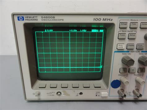 Hewlett Packard 54600b Oscilloscope 100mhz Used