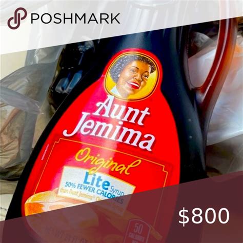 New Unopened Bottle Of Aunt Jemima Syrup Cancelled Collectible Item Aunt Jemima Collectable