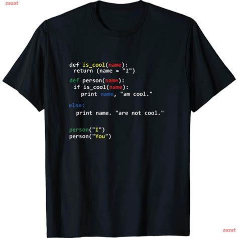 Zazat นักเขียนโปรแกรม Programmer Coder Programming Coding Computer Science T T Shirt T Shirt