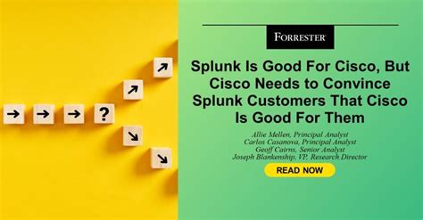 Nicholas Stamos On Linkedin Splunk Is Good For Cisco But Cisco Needs To Convince Splunk Customers…
