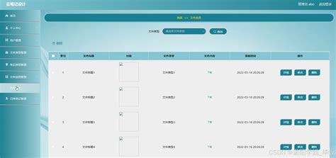 Springboot毕设 云笔记设计 程序论文开发一款pc笔记软件 设计图 Csdn博客