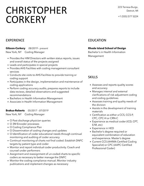 Coding Manager Resume Samples Velvet Jobs Coding Manager Resume Samples Velvet Jobs