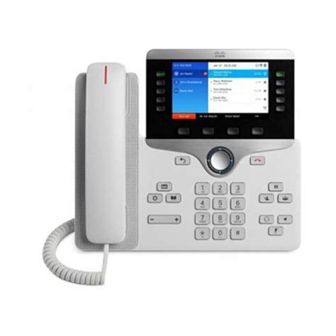 Конференц-телефон Cisco 8841, 5 x SIP, 2 x GE, 5 LCD, PoE, Белый CP ...