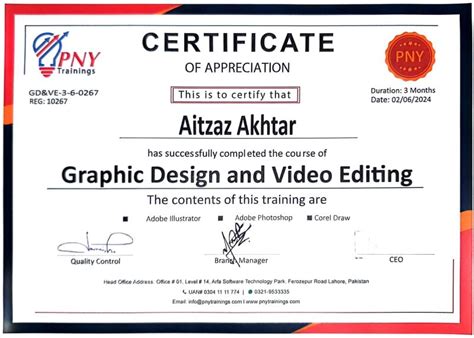 Aitzaz Akhtar On Linkedin Pnytrainings Navttc Job Graphicdesign