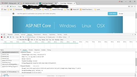 C Usehsts Not Working With Netcore 21 Website Stack Overflow