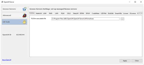 interfacing the flexlm license manager kb4001a openlm software
