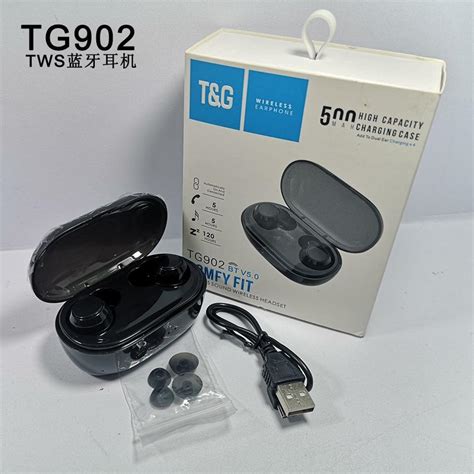 Вакуумные блютуз наушники TG-902 наушники для спорта бега AirPods ...
