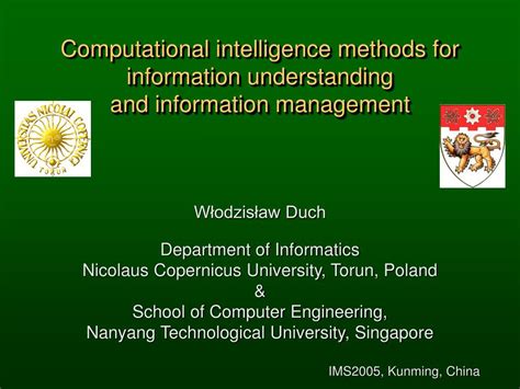 ppt computational intelligence methods for information understanding and information