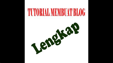 Tutorial Cara Belajar Membuat Blog Lengkap Dan Detail Blog Okuta
