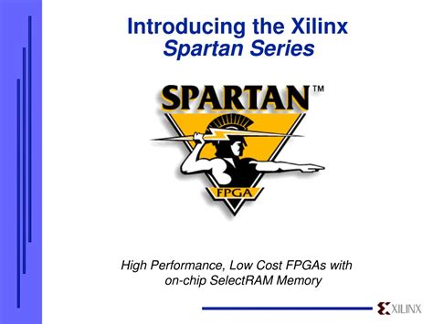 Ppt Introducing The Xilinx Spartan Series Powerpoint Presentation