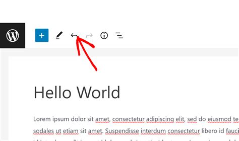 How To Undo Changes In WordPress Posts Pages Forms