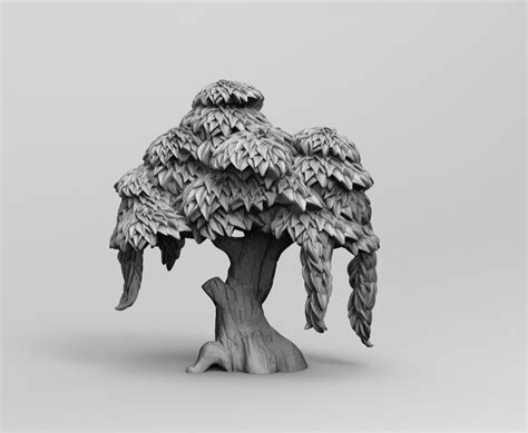🌳 Tree Set Smale Scale Diorama・ 3d File For ・cults