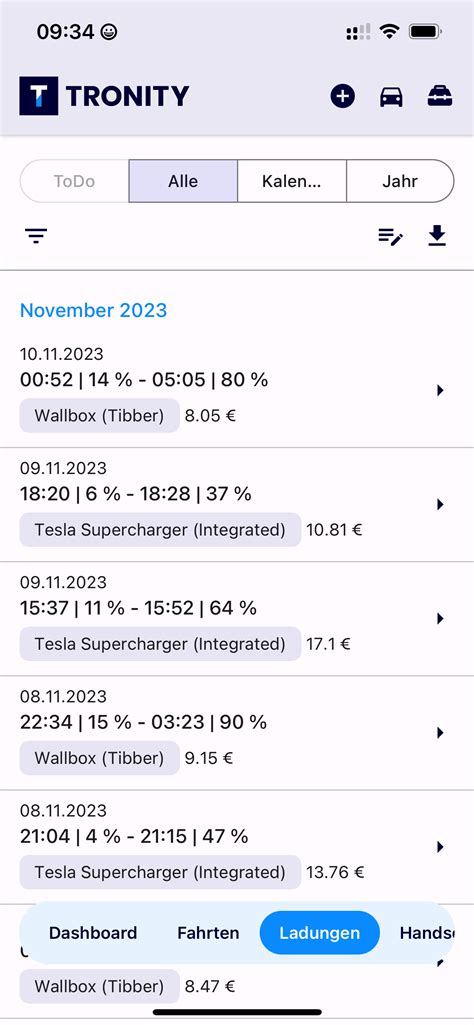 Tronity 1243 Von Dirkb Apps Und Data Logger Tff Forum Tesla Fahrer And Freunde