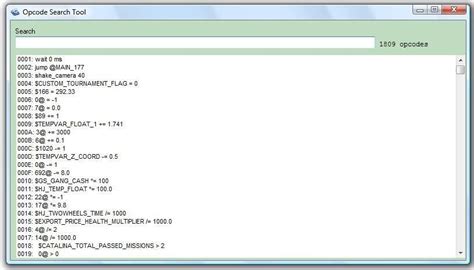 sanny builder s opcode search coding gtaforums