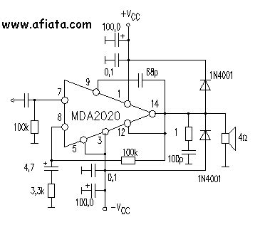 Electronic Circuits Diagram Audio Amplifier Circuits Power Amps Preamps Crossover Musical