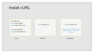 Curl Tutorial PPT