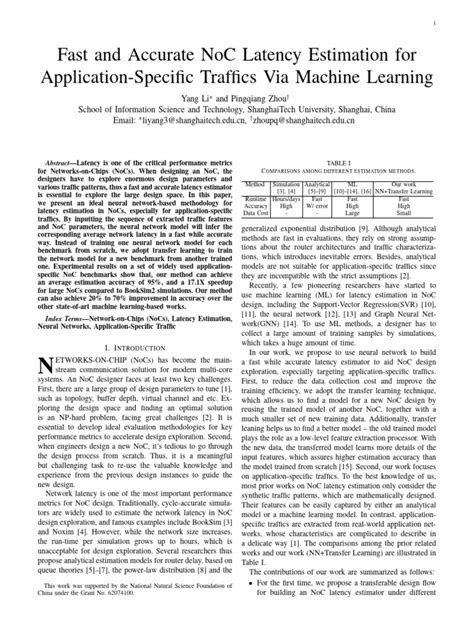 2023 Fastandaccuratenoclatencyestimationforapplication Specific