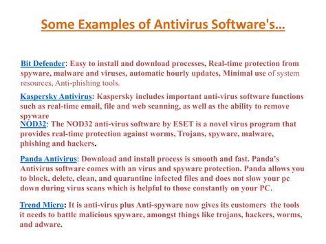 ANTIVIRUS AND VIRUS Powerpoint Presentation PPTX ANTIVIRUS AND VIRUS Powerpoint Presentation PPTX
