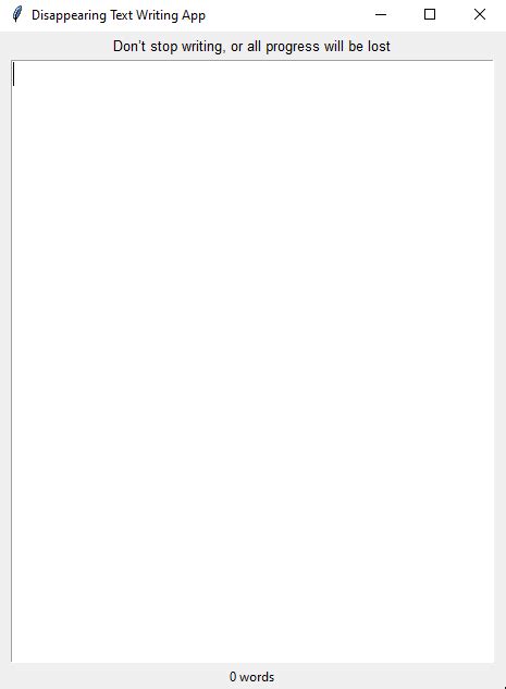 Github Crodz13disappearing Text App Disappear Text App Tkinter