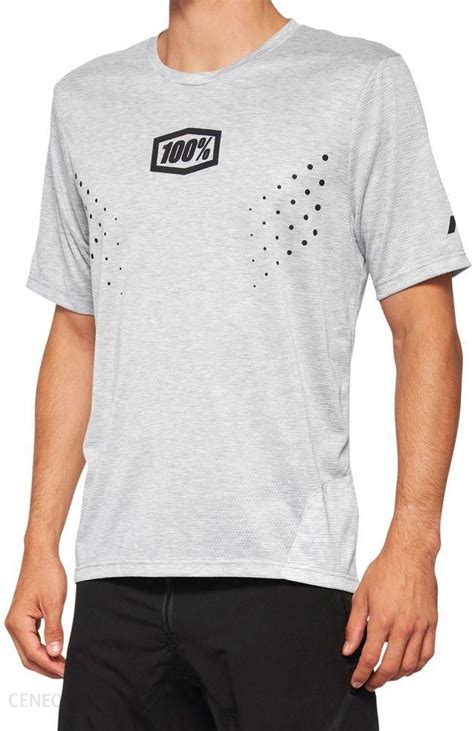 100 Koszulka Męska Airmatic Mesh Jersey Krótki Rękaw 2022 Rl Grey