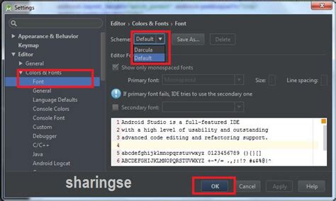 Cara Merubah Color Dan Font Pada Android Studio Dunia Belajar