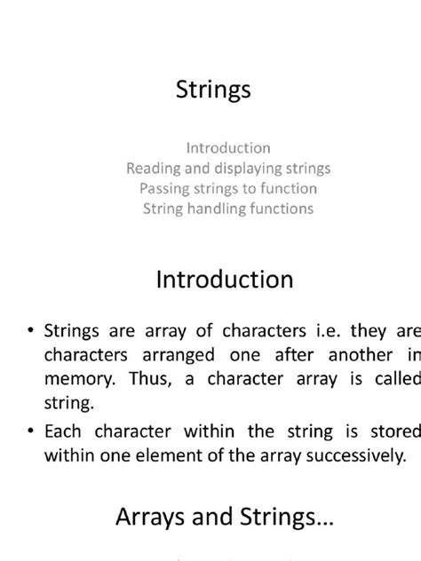 C String Pdf
