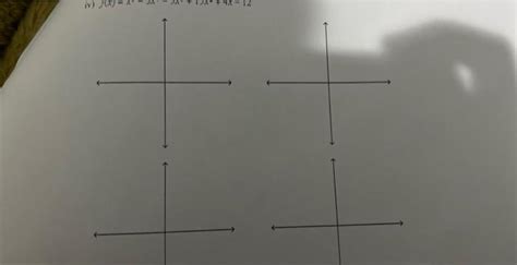 4 4 Craph Tach Polynomil Function Mide Sure To Show