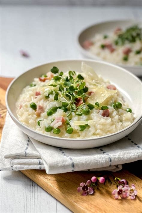 Easy Ham And Pea Risotto 31 Daily