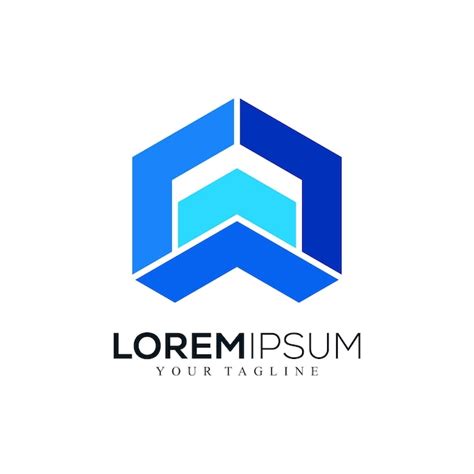 Premium Vector Abstract Arrow Logo Design