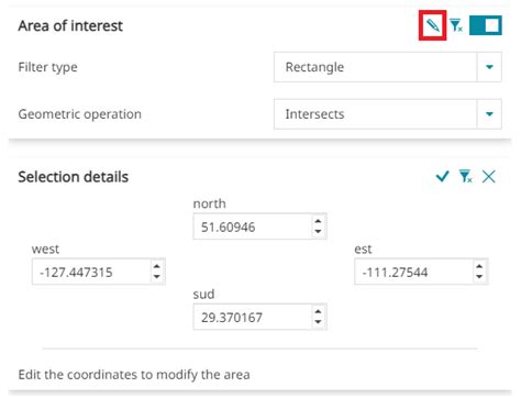 Filtering Layers Mapstore