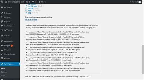 Wp Staging Crea Tu Laboratorio De Pruebas En Wordpress