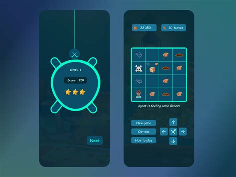 mobile game app design by nivedha raju on dribbble