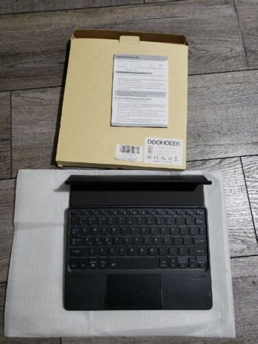 Doohoeek Multi Device Bluetooth Backlit Keyboard With Trackpad Tested