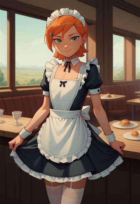Ai Gwen Tennyson Maid By Turamarth14 On Deviantart