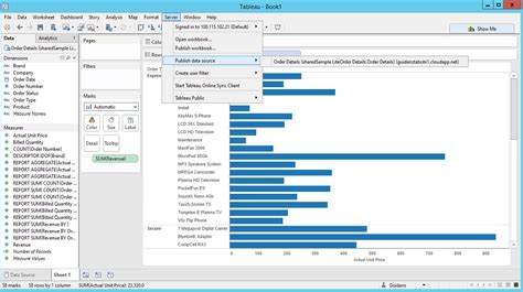 Connect Tableau Server To Obiee Reports Bi Connector Server Edition