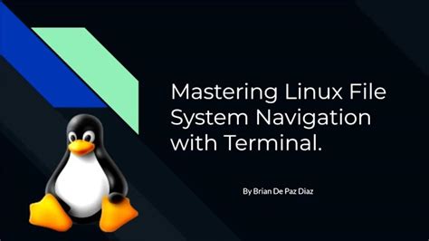 Brian De Paz Diaz On Linkedin Mastering Linux File Navigation Commands Brian De Paz Diaz On Linkedin Mastering Linux File Navigation Commands