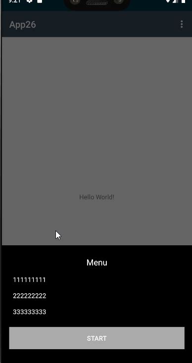 How To Create Slide Up Menu In Xamarin Android Stack Overflow