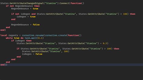 Why Is My Regen Script Not Working Scripting Support Developer