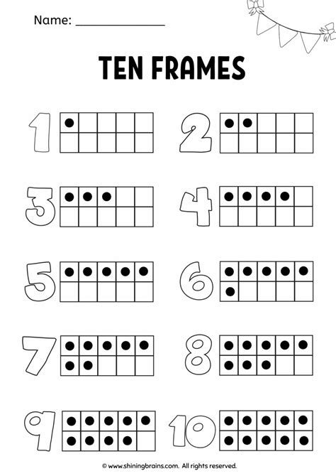 Adding Numbers With Ten Frames