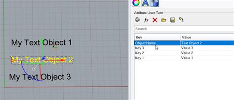 text fields self referencing user attribute text rhino for windows