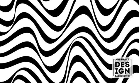 Abstract Background Wave Design Black And White Vector Illustration 15033230 Vector Art At Vecteezy