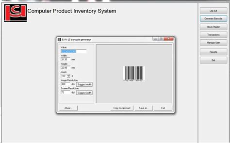 Computer Product Inventory System With Barcode Technology In Vb Net