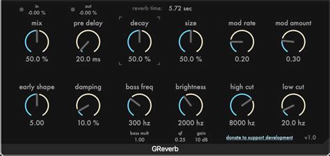 Greverb Free Algorithmic Reverb Vstau Free Vst Hub