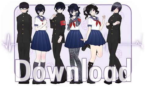 [mmd X Yansim] Tda Occult Club Pack Dl By Rainiemomoi On Deviantart