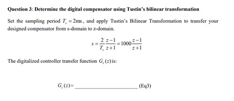 Solved PART A Design A Digital Controller For The DC Motor Chegg